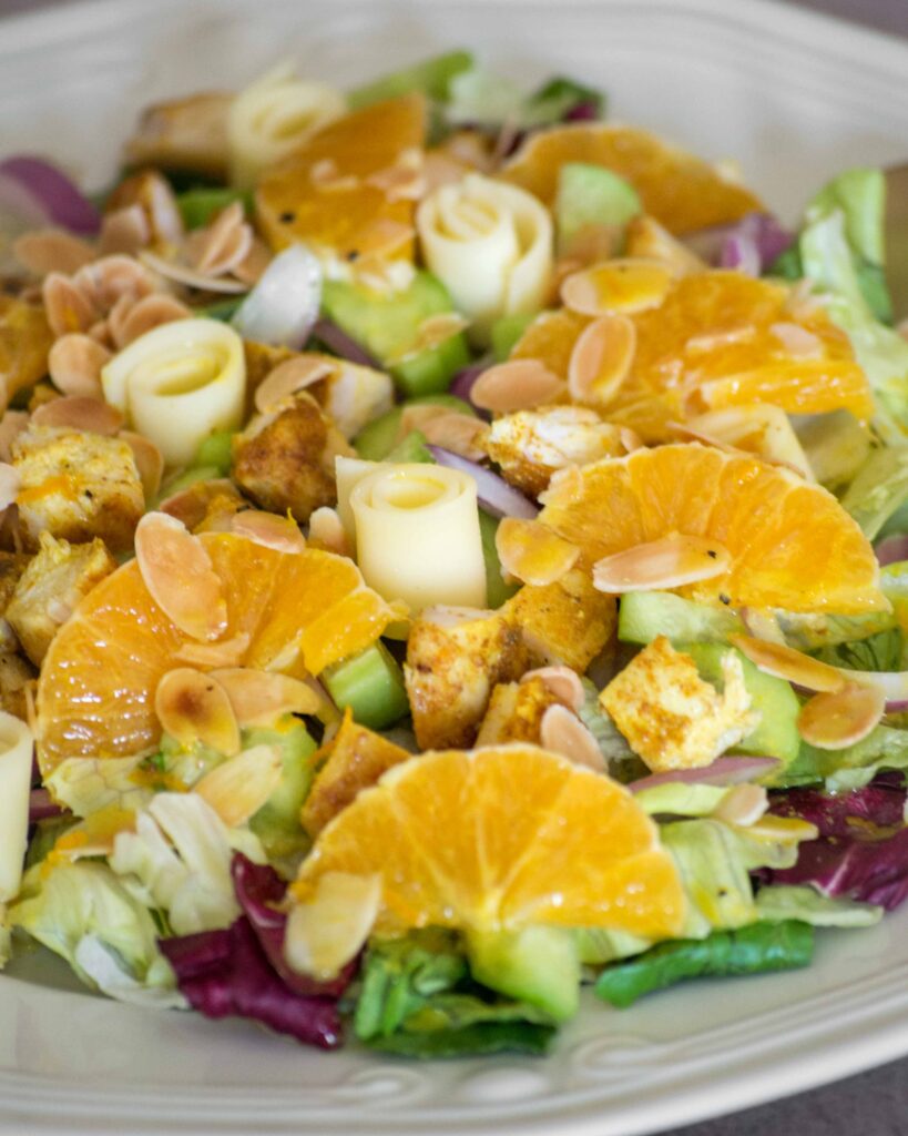 Ιταλική σαλάτα με κοτόπουλο και πορτοκάλι | Healthy Tasteland