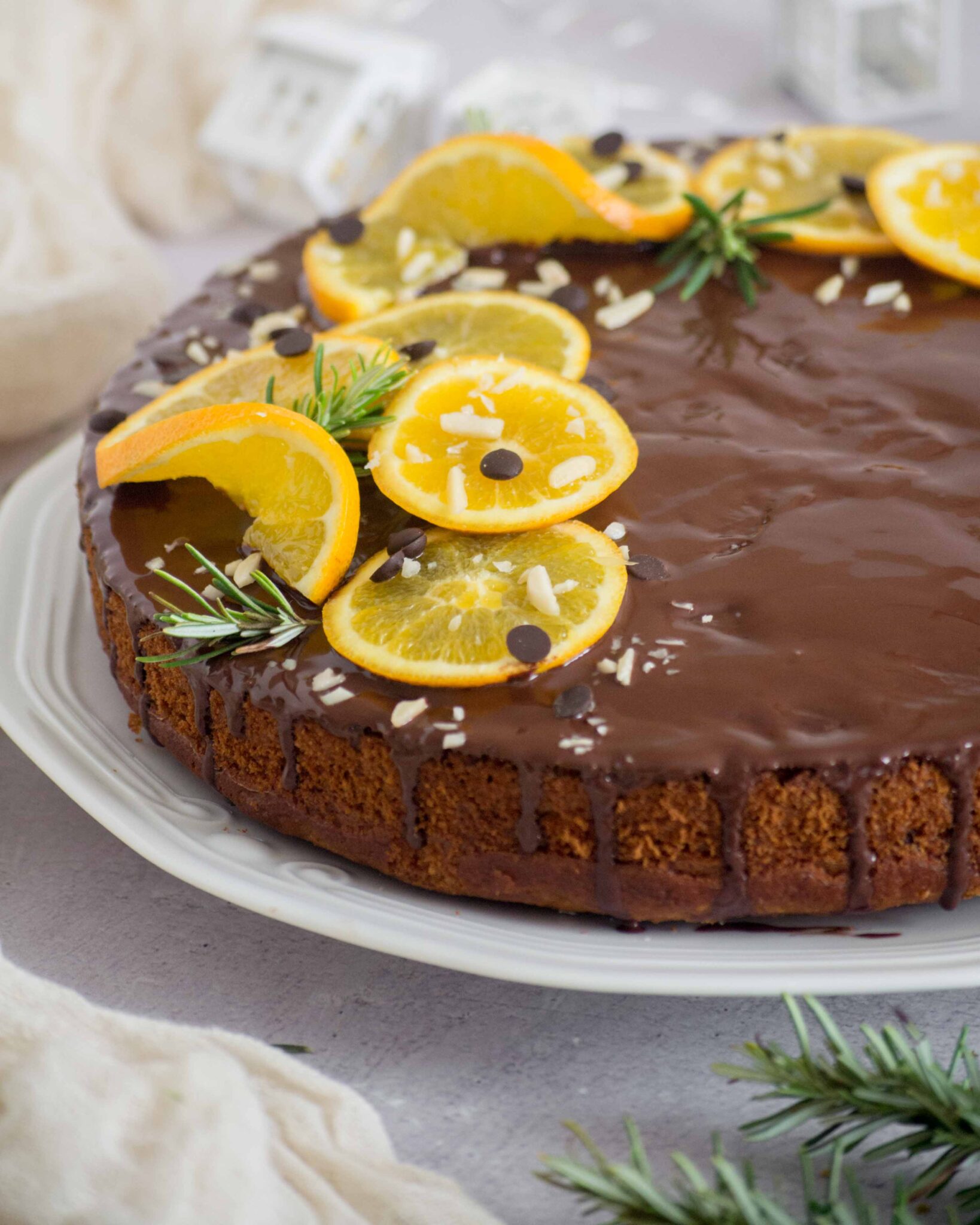 Βασιλόπιτα με πορτοκάλι και σοκολάτα | Healthy Tasteland